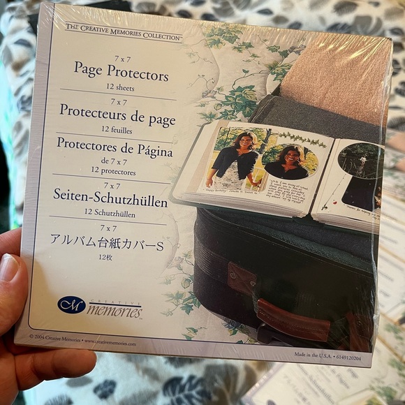 Creative Memories | Other | Page Protectors Creative Memories 7x7 This ...